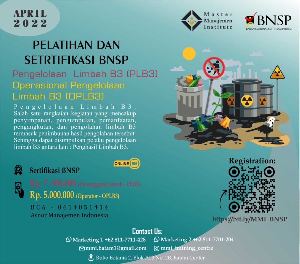 PLB3 Training – BNSP Certificate - ASNOR - Home for HSE Professional