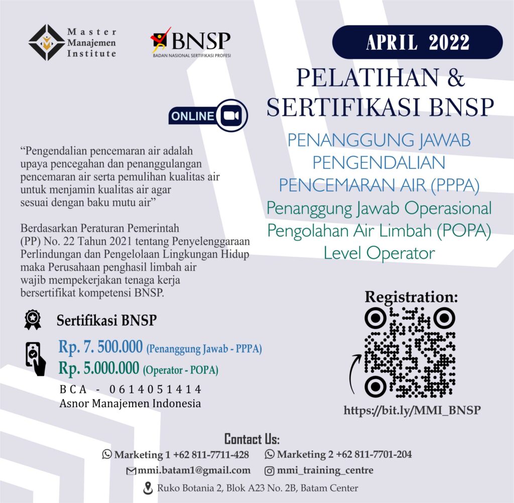 PPPA – BNSP Certificate - ASNOR - Home for HSE Professional